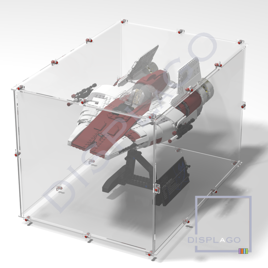 Display Case for LEGO® #75275 UCS A-Wing™ - DISPLaGO