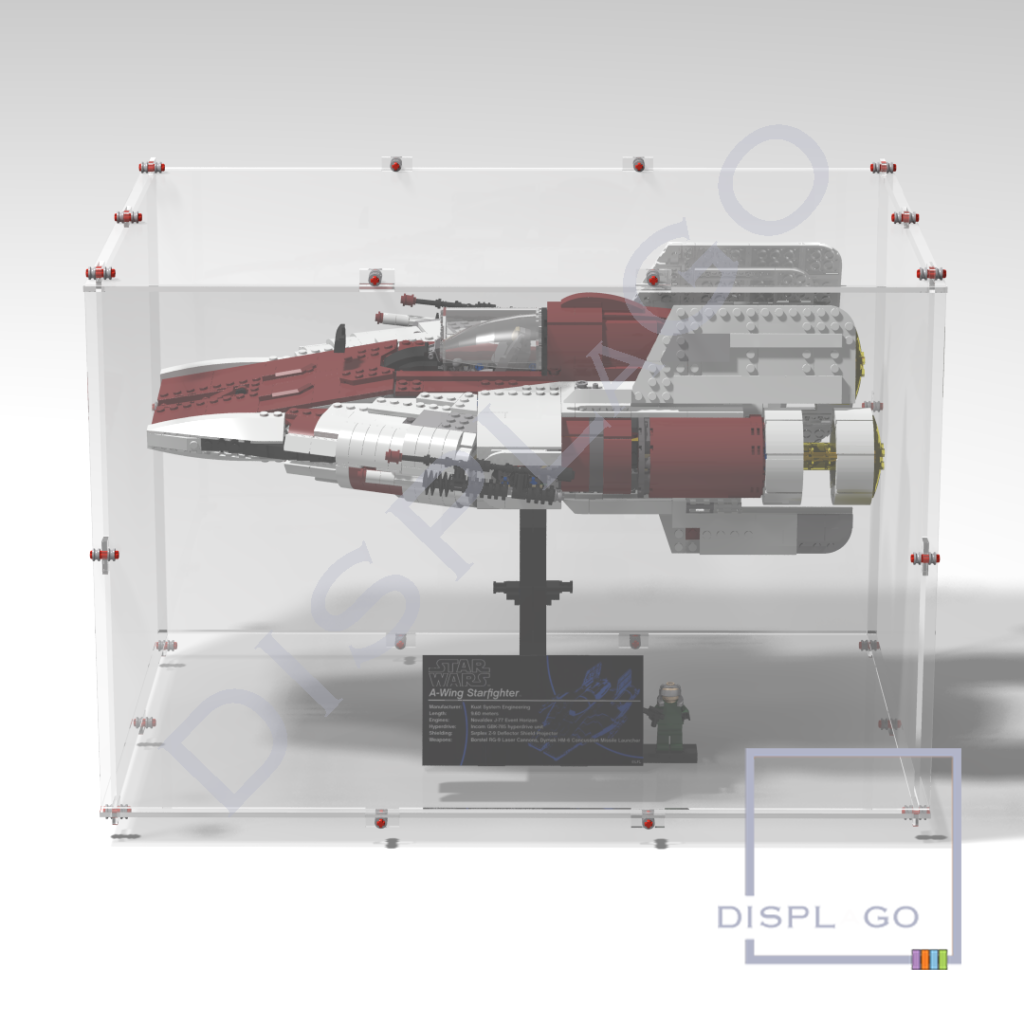 Display Case for LEGO® #75275 UCS A-Wing™ - DISPLaGO