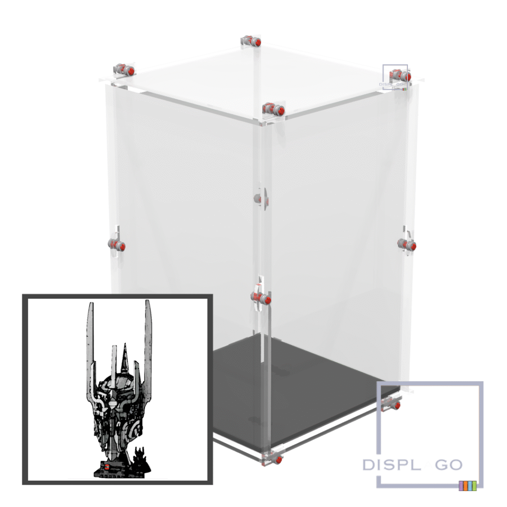 Display Case for LEGO® 11373 The Lord of the Rings:™ Sauron's™ Mask ...